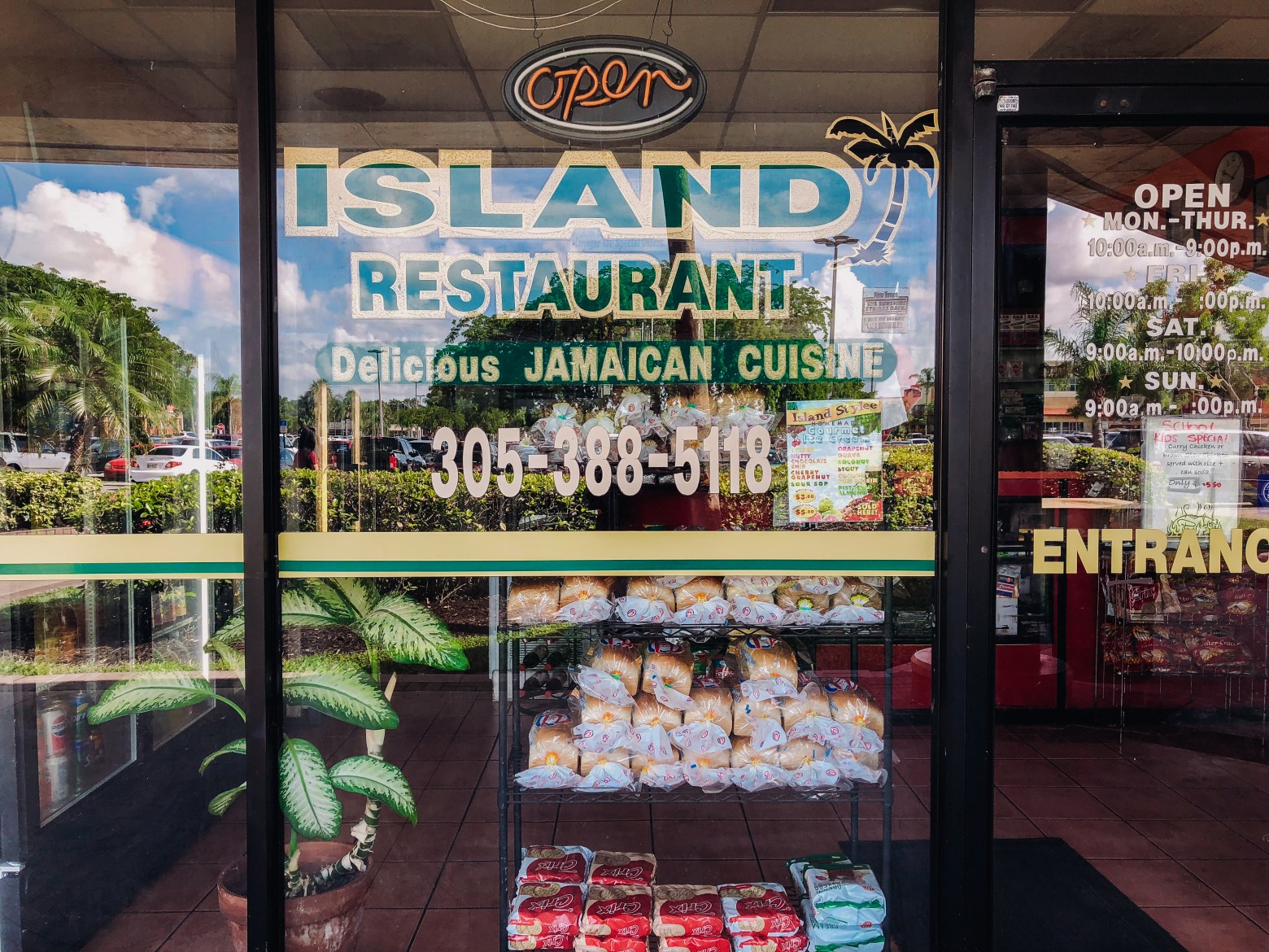 Delicious Jamaican Cuisine At Island Restaurant in the Hammocks, Miami ...